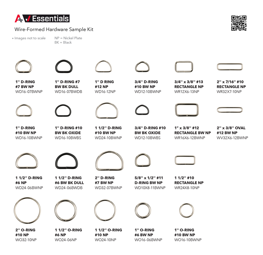 A+ Essential Wire-Formed Hardware Sample Kit - A+ Products Inc • A+ ...