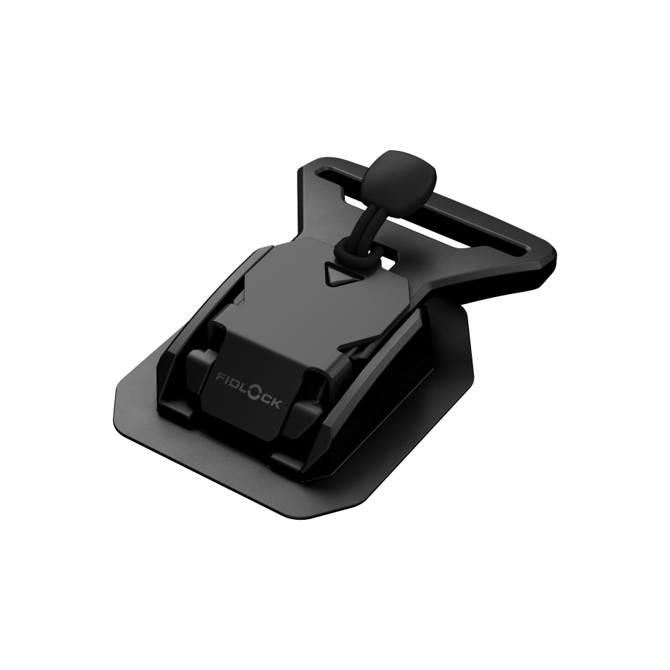 V-BUCKLE Sewable 40 SB Black Flap With Pull Tab • A+ Products, Inc.